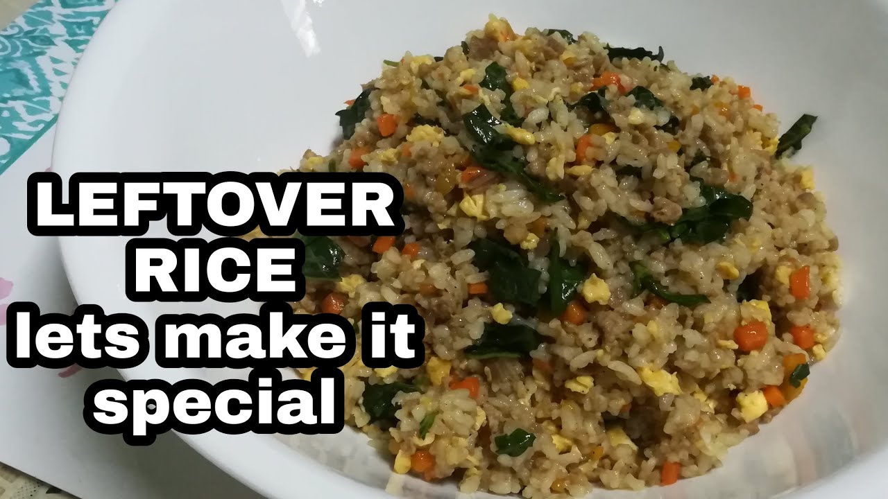 FRIED RICE RECIPE|SPECIAL FRIED RICE|[bahaw pasarapin natin][sinangag ...