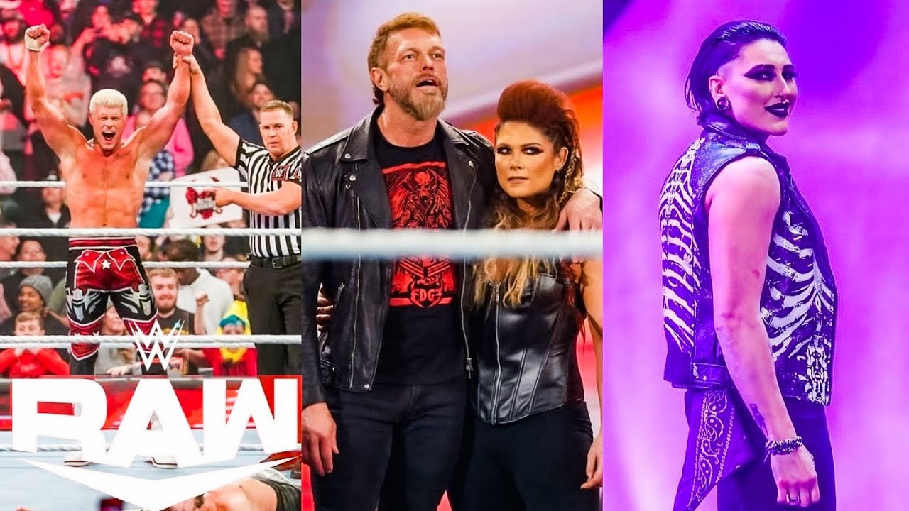 Roman Reigns vs Cody Rhodes Official 🔥 EDGE Attack 😱Rhea Ripley- WWE ...