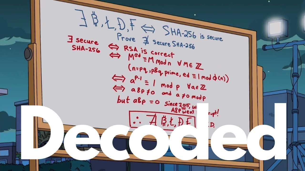 25 Cryptocurrencies Decoded👀 Simpsons Frinkcoin Episode Math Equation ...