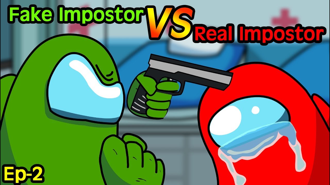 Among Us Real Impostor VS Fake Impostor Animation Ep 2 | Among Us Daily ...