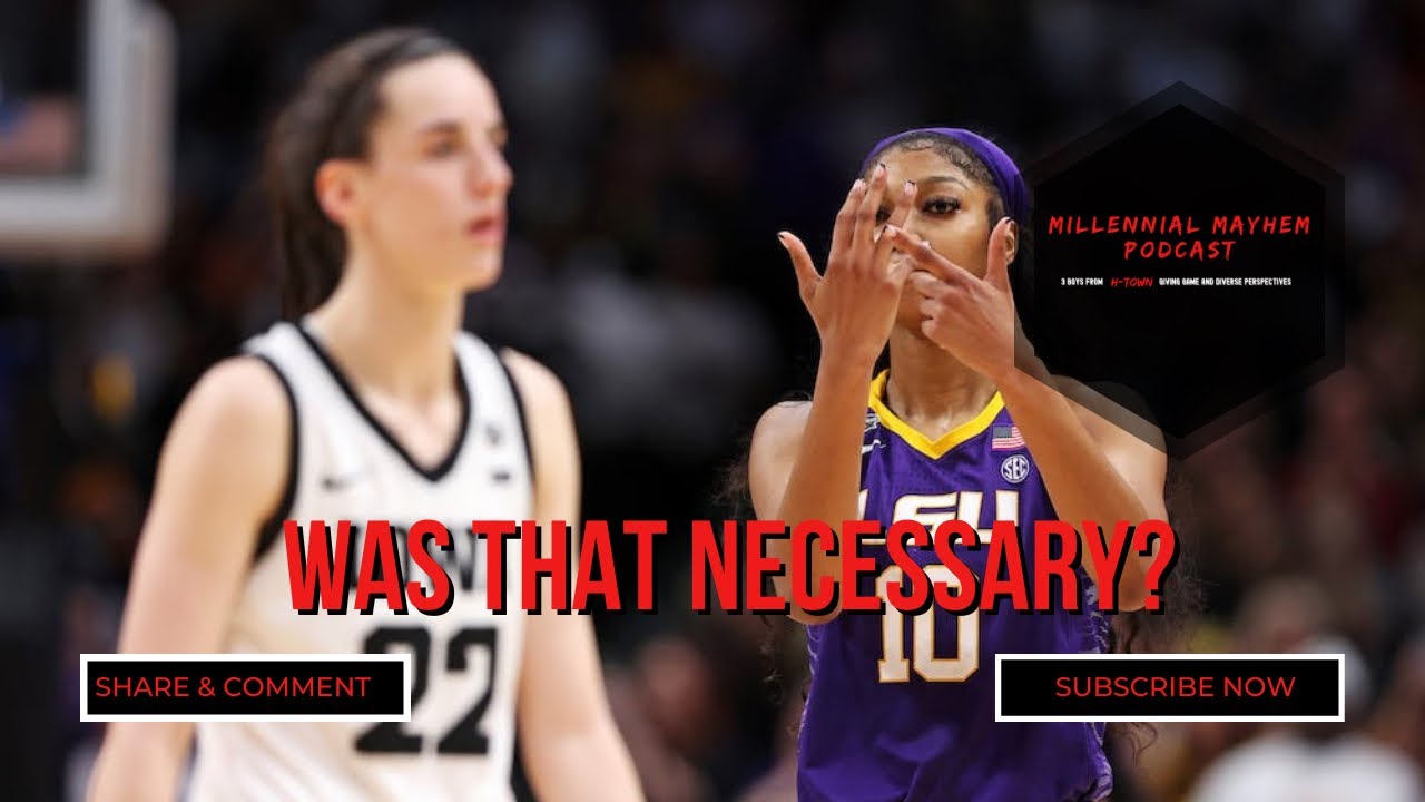 What’s The Problem With Angel Reese Taunting Caitlyn Clark - YouTube