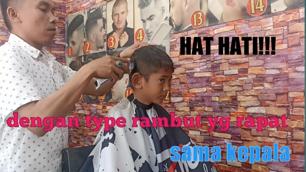 modela fade,type rambut yg rapat dengan kepala#alpakezy - YouTube
