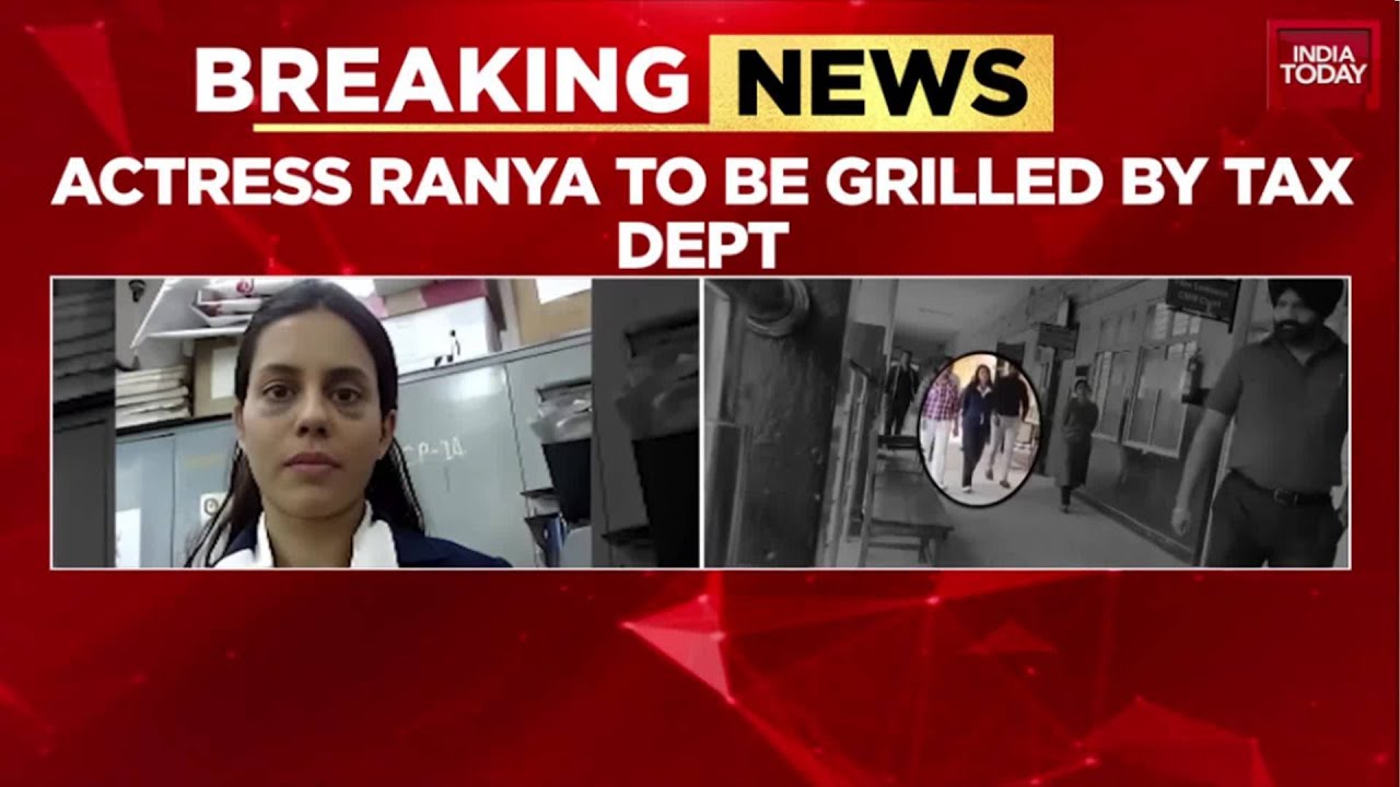 Actor Ranya Rao To Be Grilled By Tax Department In 12 Crore Gold ...