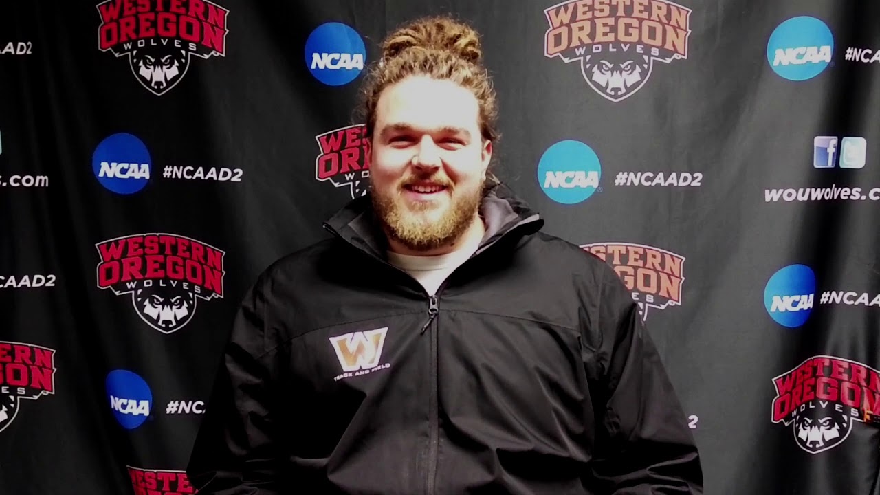 Sam Cole on start to the indoor season and playing at WOU - YouTube