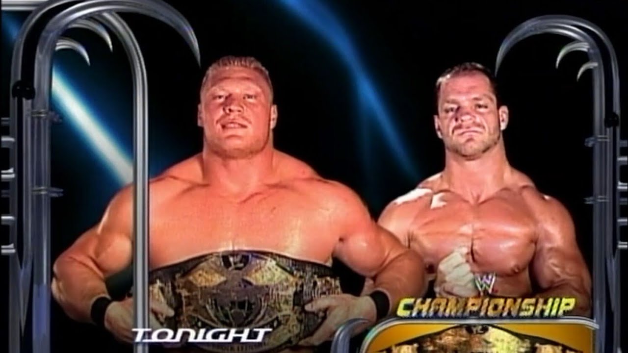 Brock Lesnar vs. Chris Benoit - SmackDown 2003 || Highlights || "Hated ...