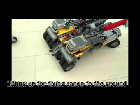 Lego technic canon - YouTube