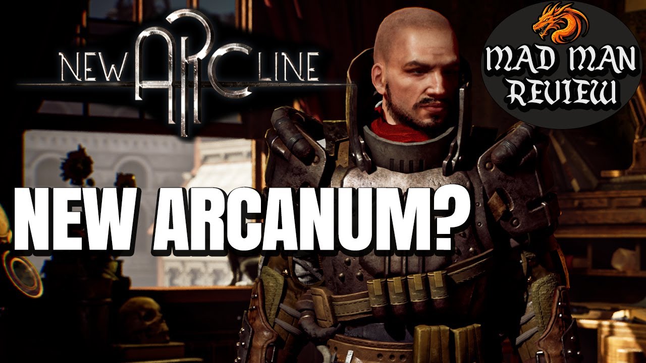 New Steampunk CRPG - NEW ARC LINE Demo Mad Man Review - YouTube