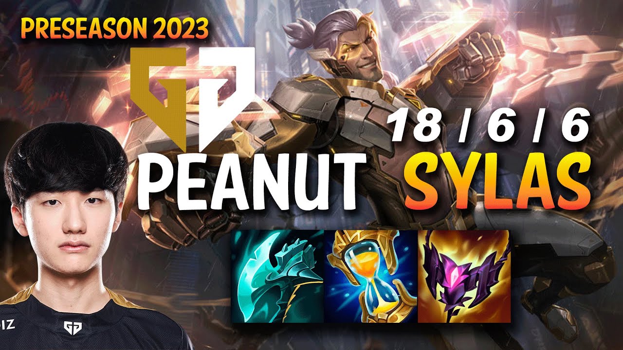 Gen Peanut SYLAS vs GRAVES Jungle - KR Ranked - YouTube