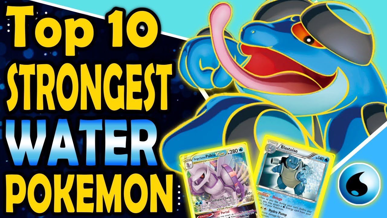 Water Type Pokemon Cards Ex