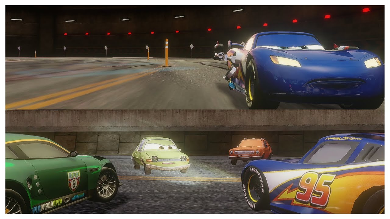 Cars 2 The Video Game | Lightyear Lightning - Mission | Hit The Road ...