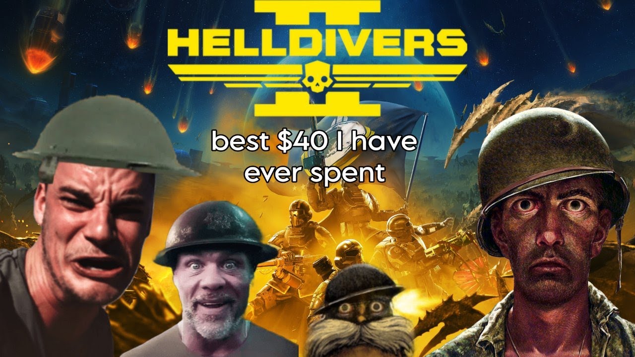 Felipe and friends play Hell Divers 2 - YouTube