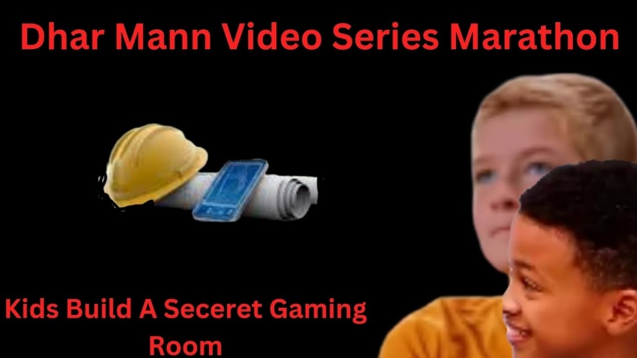 Dhar Mann Video Series Marathon- (Ep 9)- Kids Build Secret Gaming Room ...