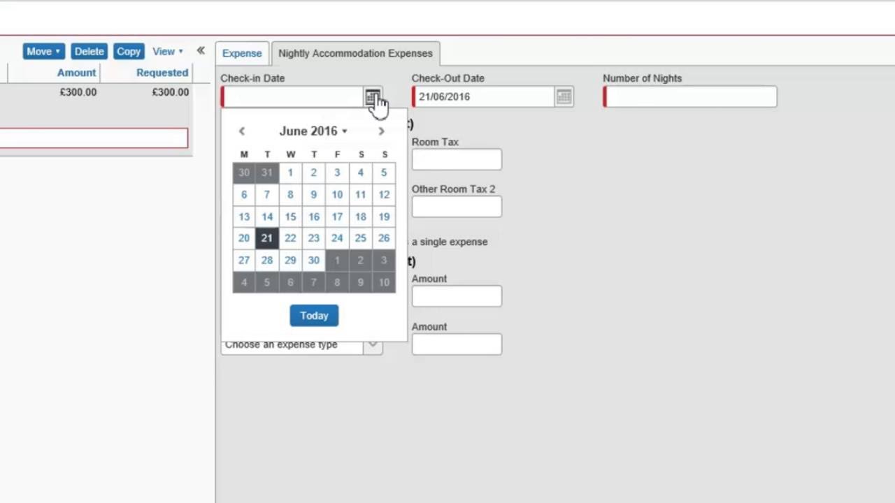 Concur Expense Claim Itemisation - YouTube