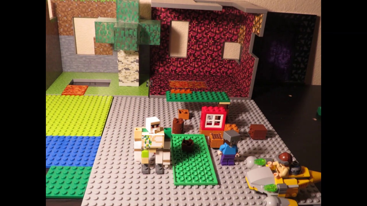 MINECRAFT LEGO HOUSE - YouTube