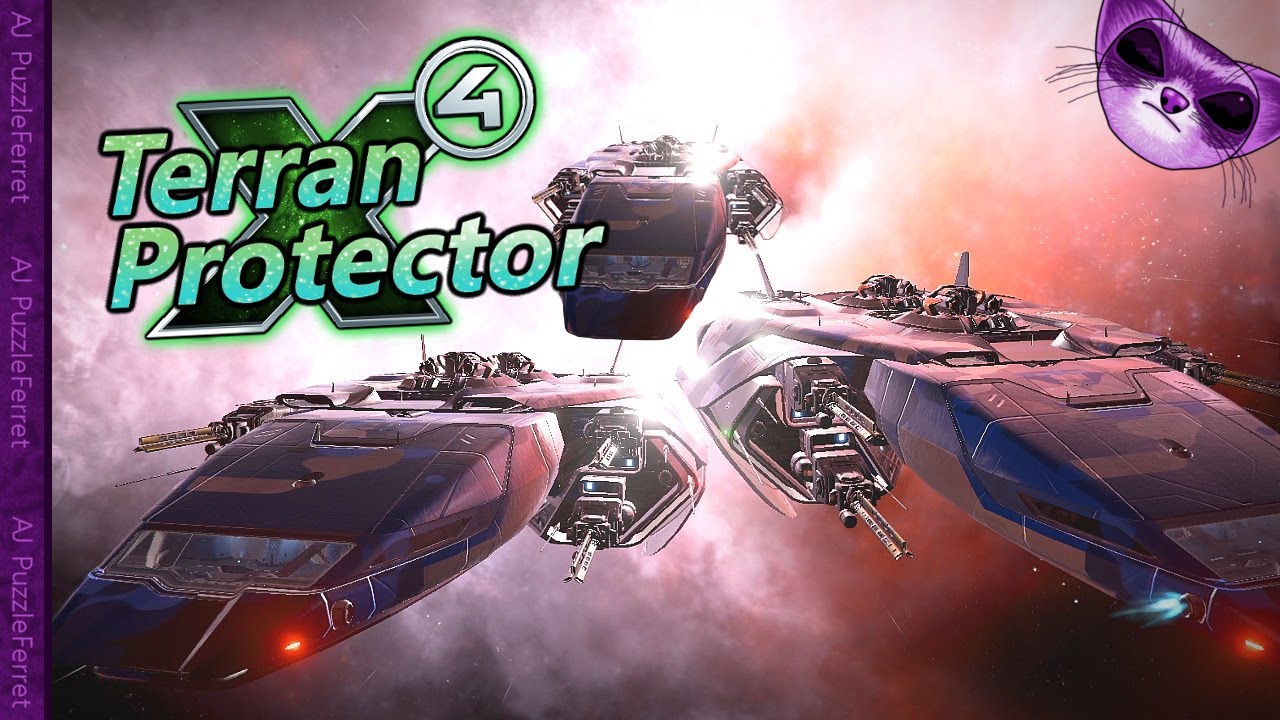 X4 Terran Protector Ep33 - Freelance Katana hey! - YouTube