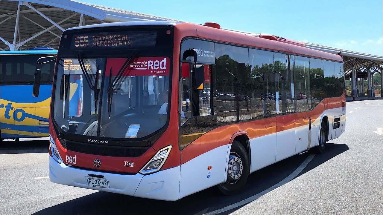 Recorrido 555 / Aeropuerto - Metro Pajaritos - YouTube