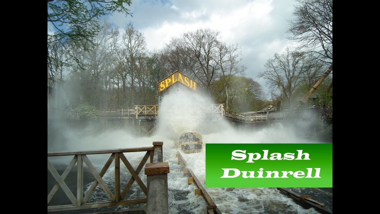 Splash Offride Duinrell, Wassenaar Holland - YouTube