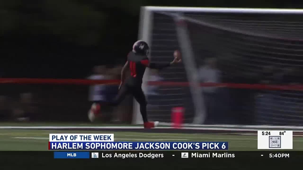 Football Frenzy Week 3 Play of the Week - Jackson Cook - YouTube