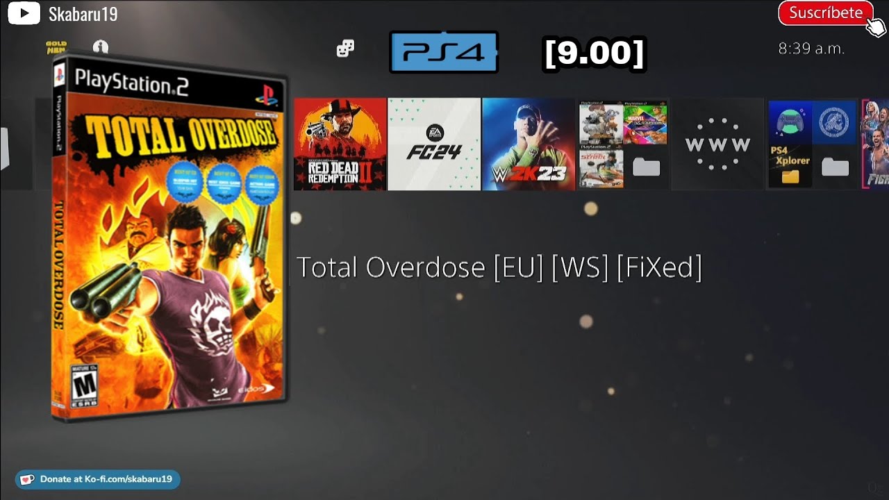 "Retro Game" Total Overdose para Playstation 4 [9.00] - YouTube