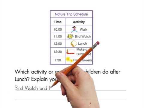 ENVISION GRADE 1 TOPIC 13.4: TIME: MATH PRACTICES AND PROBLEM SOLVING ...