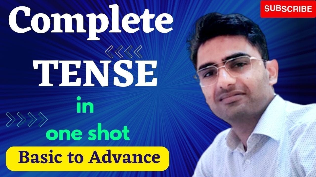 Tenses types usage and structure in one shot/ Complete tense in one ...