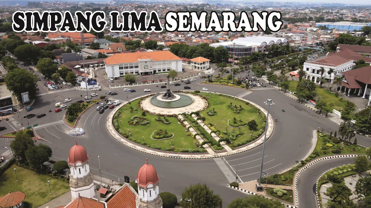 Kawasan Simpang Lima Kota Semarang - YouTube