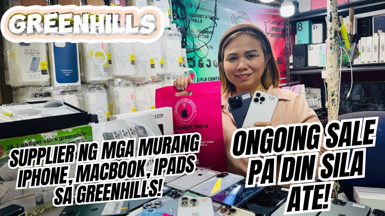 IPHONE PRICE UPDATE DITO SA ISANG SUPPLIER LOW PRICES SA GREENHILLS ...