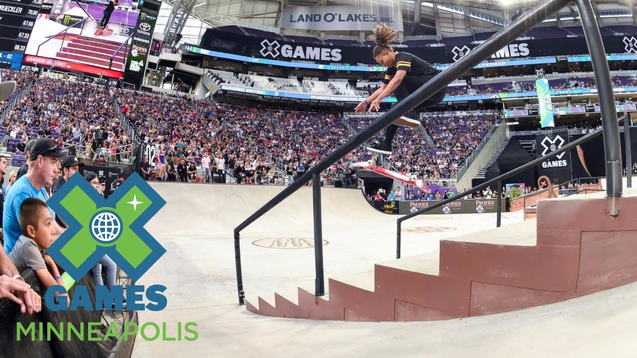 Samarria Brevard wins Women's Skateboard Street silver | X Games ...