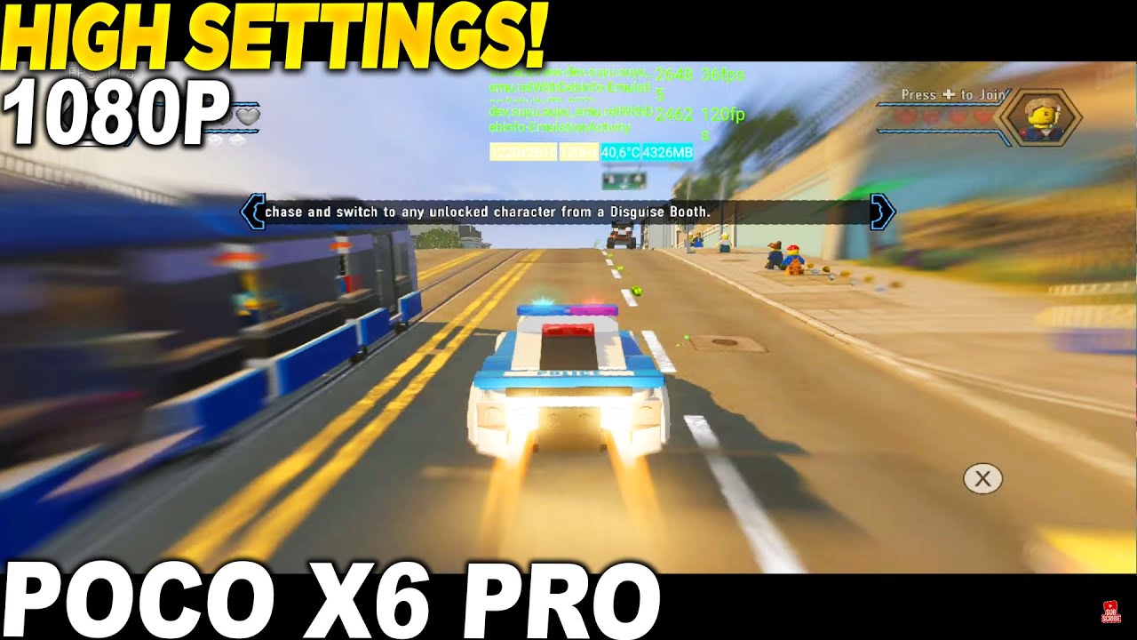 Poco X6 Pro Lego City Undercover Suyu Emulaor MediaTek Dimensity 8300 ...