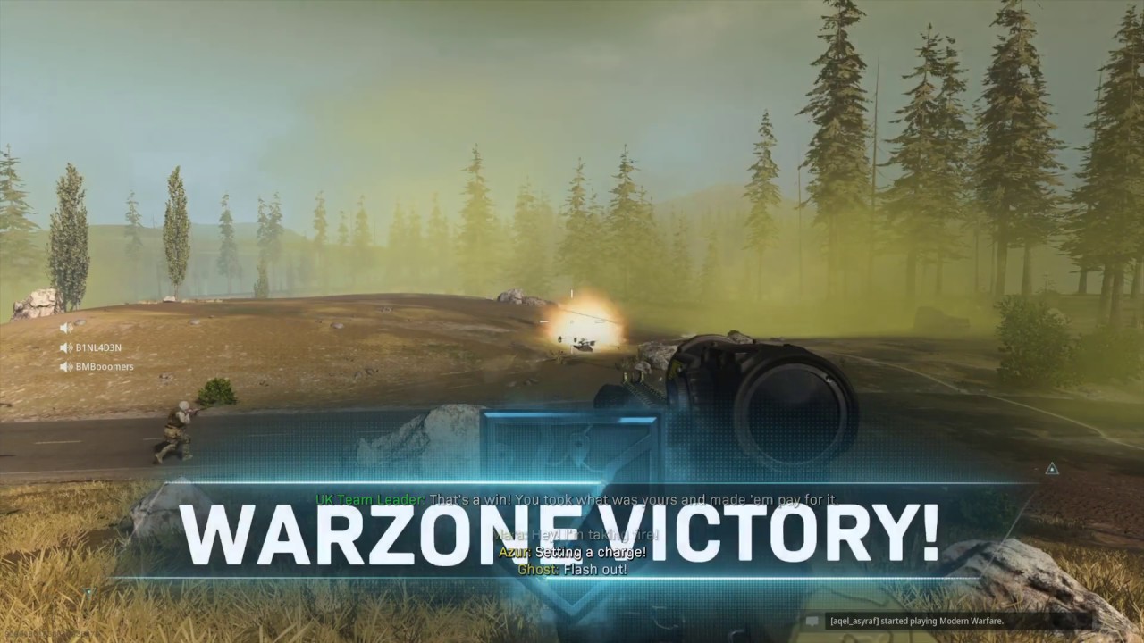Warzone Win! - YouTube