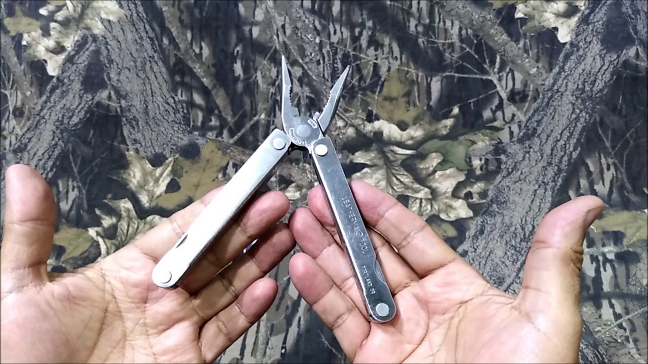 Navaja LEATHERMAN, USA, modelo PST, la mejor multiherramienta - YouTube