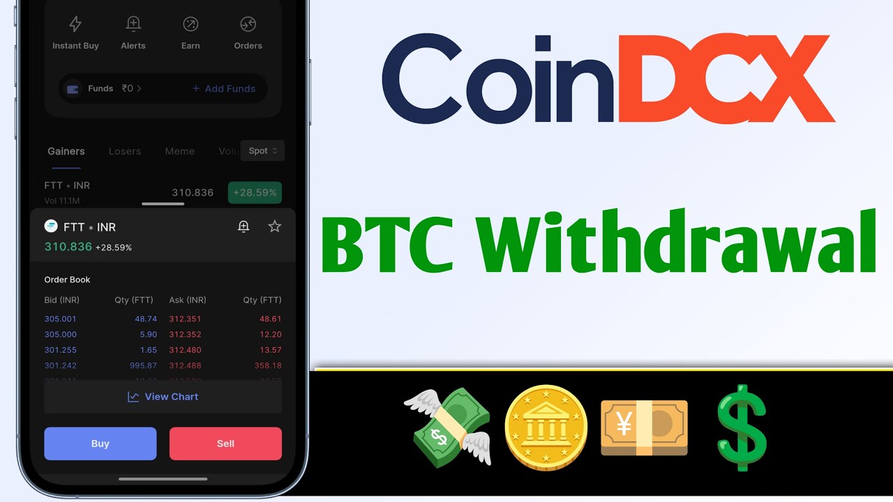 CoinDCX BTC Withdrawal - YouTube