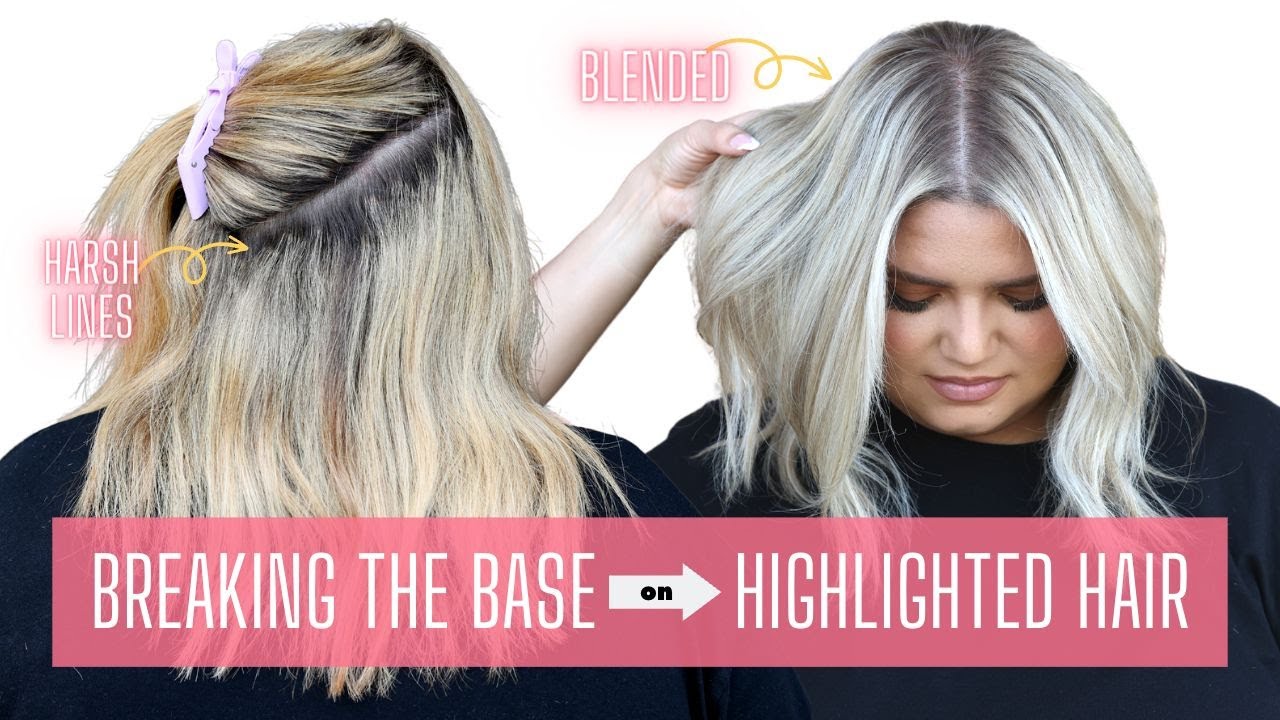 Breaking the Base on Highlighted Hair - DARK BROWN. PLATINUM CARD ...