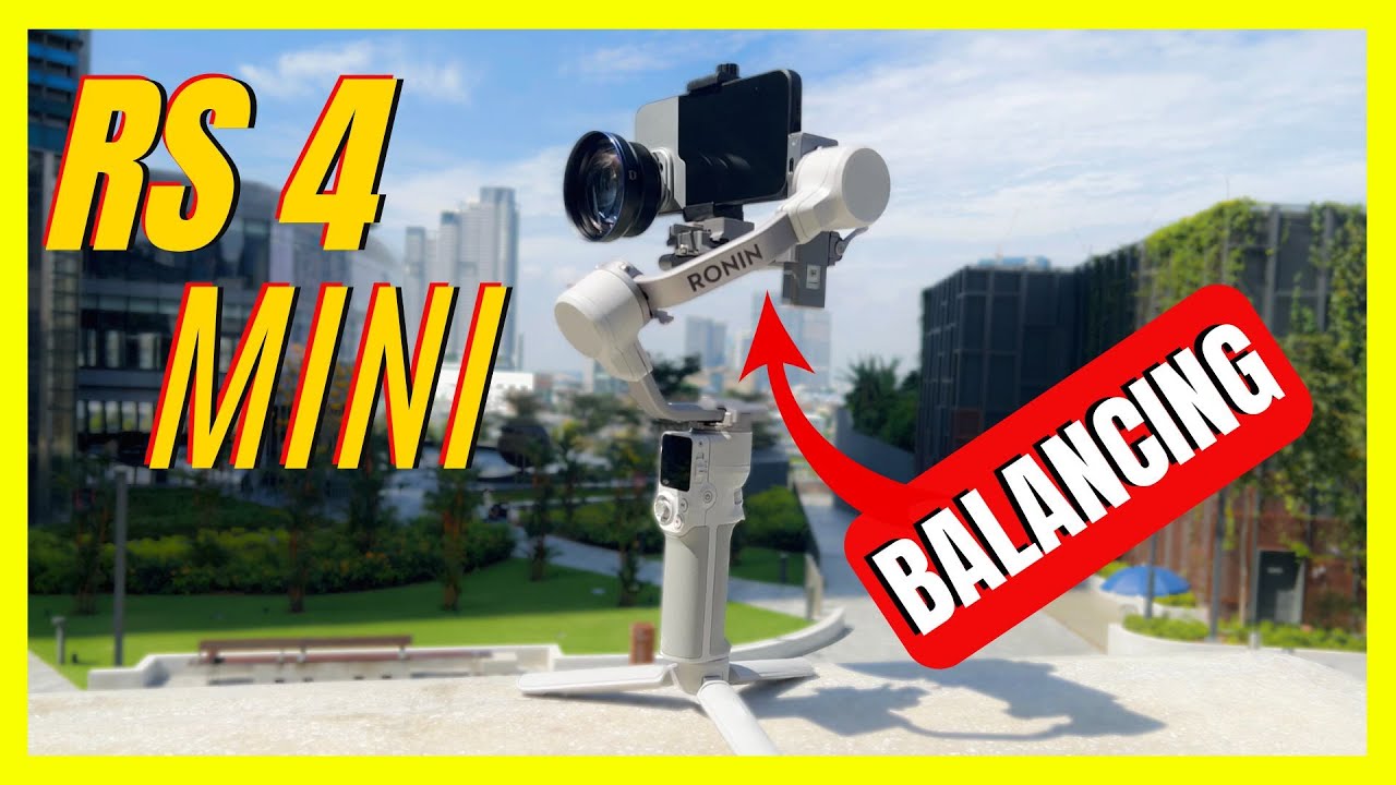 How to Balance DJI RS4 Mini Gimbal. - YouTube
