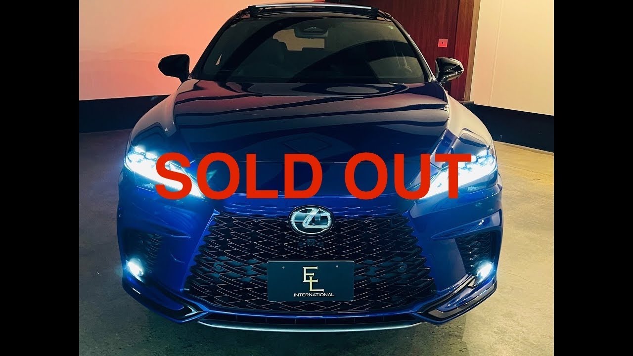 LEXUS RX 500h BLUE - YouTube
