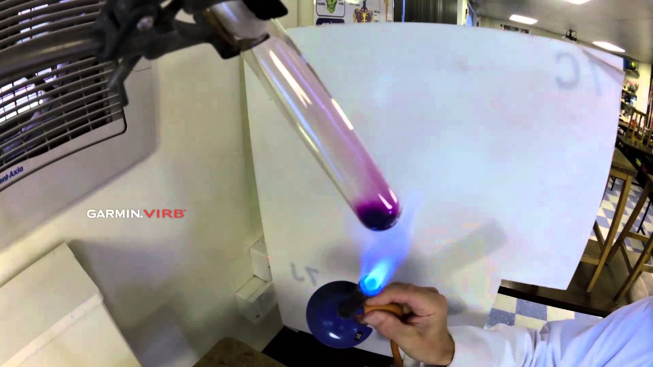 Ranby Science - Iodine sublimation - YouTube