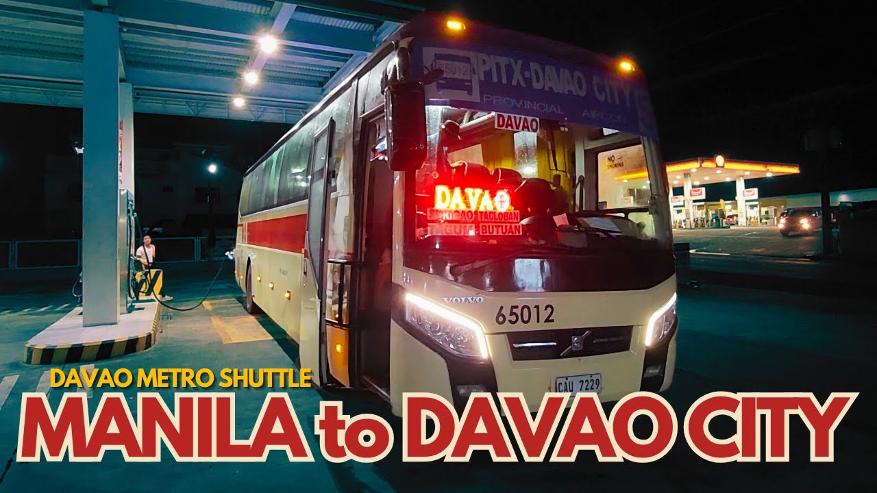 3D2N bus ride from PITX/Manila to Davao via Surigao, Butuan, San Franz ...