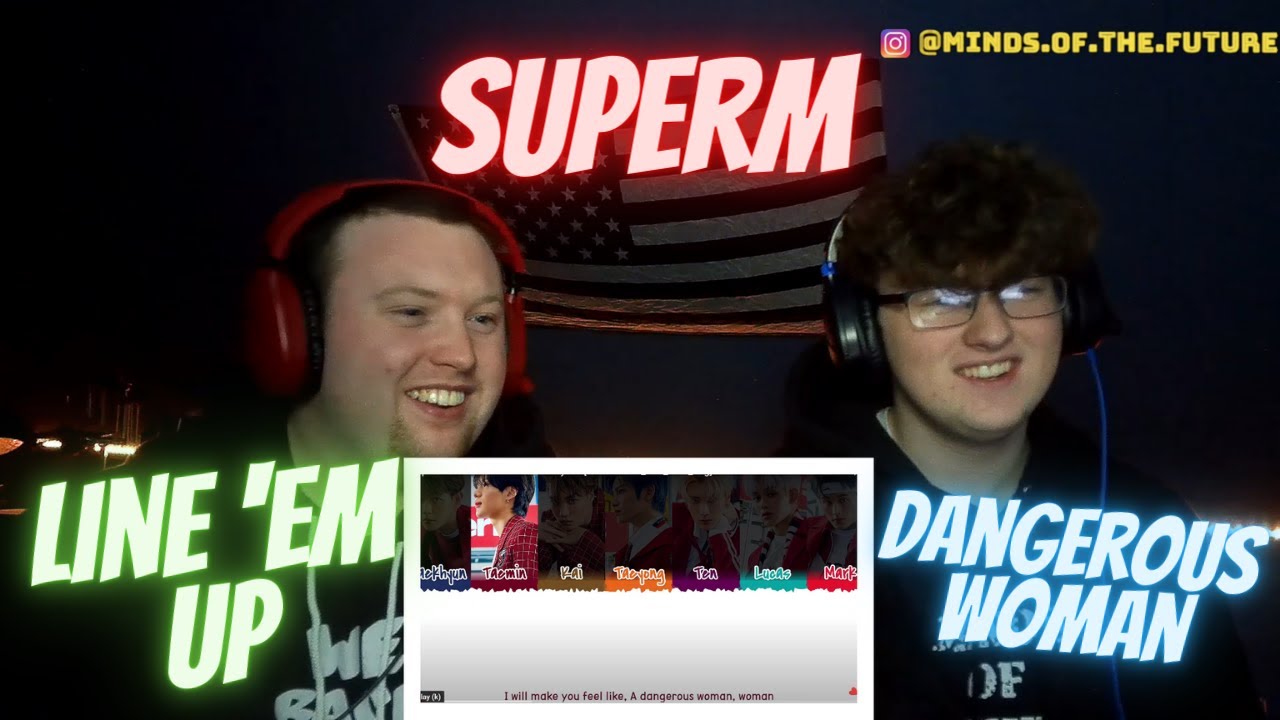 SuperM - 'Line 'Em Up' & 'Dangerous Woman' | Super One | Reaction ...