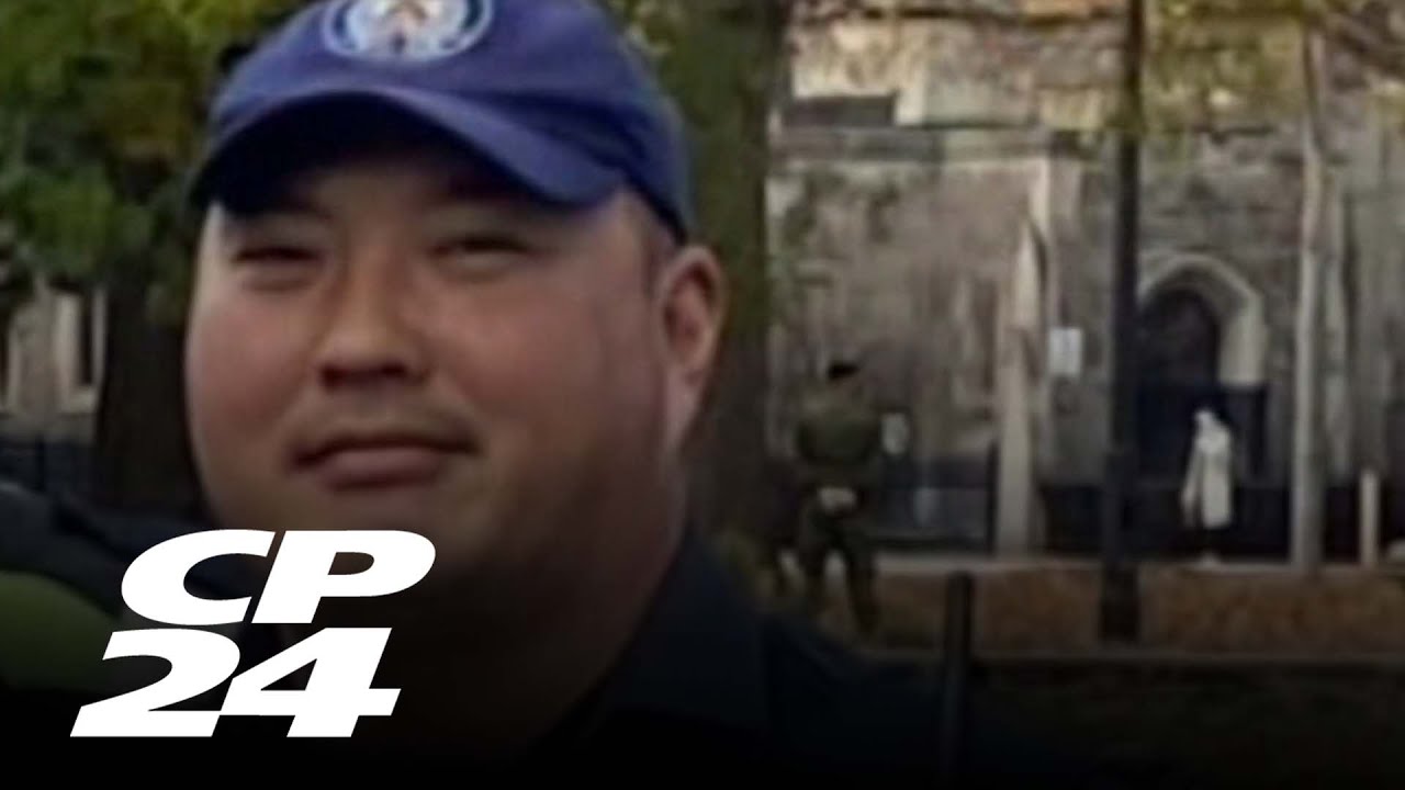 Toronto police grieving the shooting death of fellow officer - YouTube
