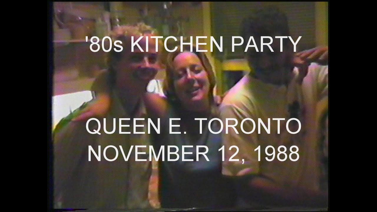 '80s kitchen Party. Queen E. Toronto - November 12, 1988 - YouTube
