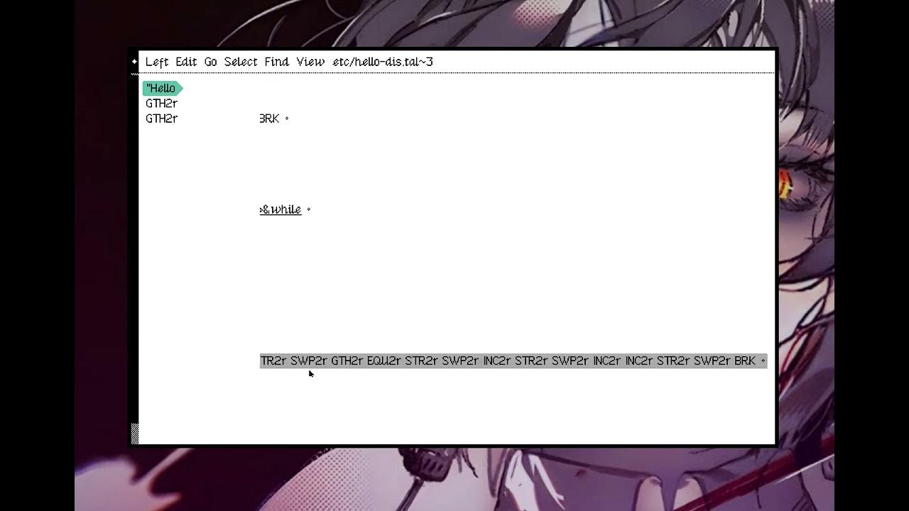 Uxntal - Structural editing - YouTube