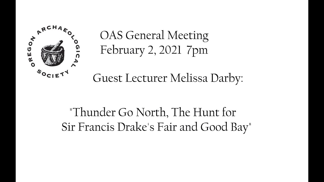 OAS General Meeting, Speaker: Melissa Darby February 2, 2021 - YouTube