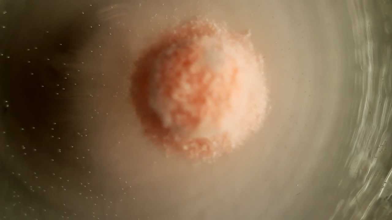 A Pill Dissolving In Water Speed Up In Macro (Timelapse) - Free HD ...