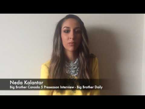 Neda Kalantar - Big Brother Canada 5 Preseason Interview - YouTube