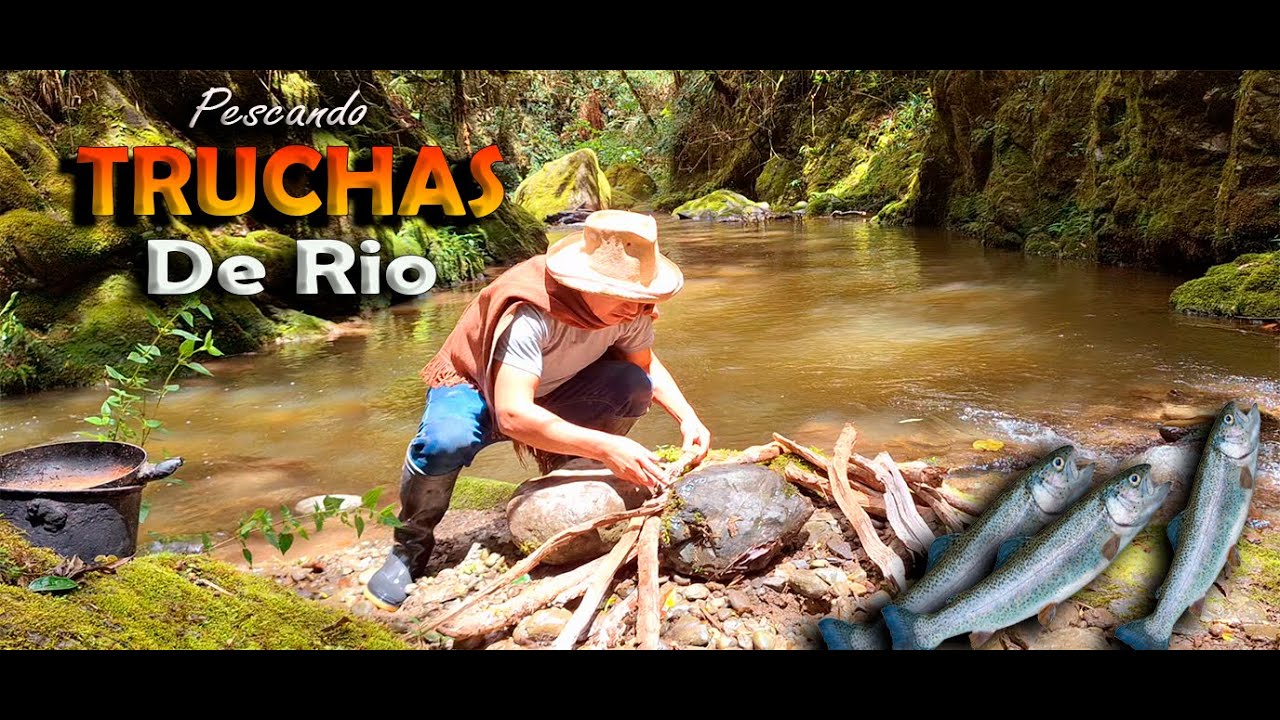 PESCA DE TRUCHAS EN EL RIO AMAZONAS PERÚ GEREMIAS RAMOS AVENTURA - YouTube