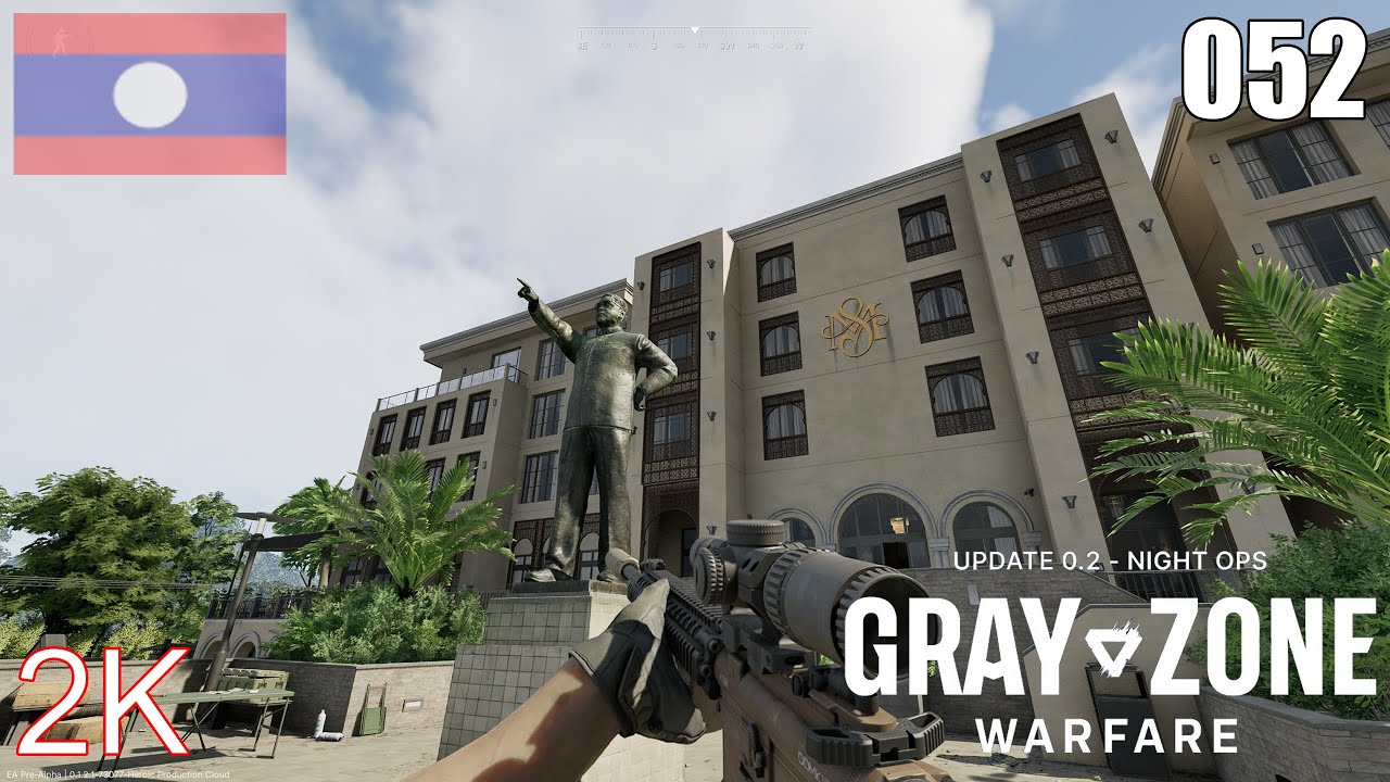 ຖະລົ່ມນໍ້າຕົກ Gray Zone Warfare: Night Ops Ep052 | Riverfront view ...