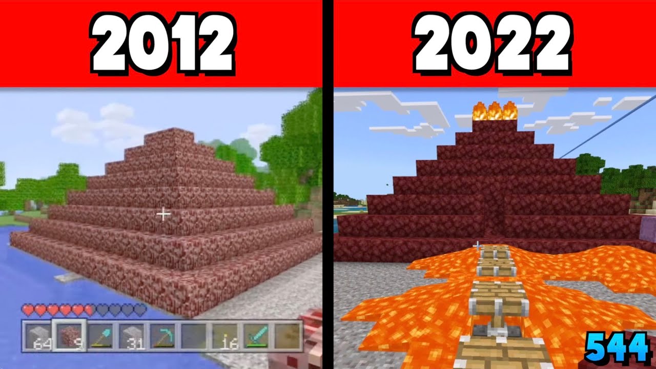 Rebuilding My Ugliest Minecraft Creation From 2012 (544) - YouTube