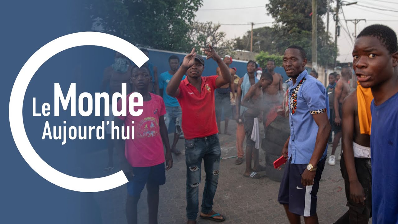 Le Monde Aujourd'hui : manifestations au Mozambique - YouTube