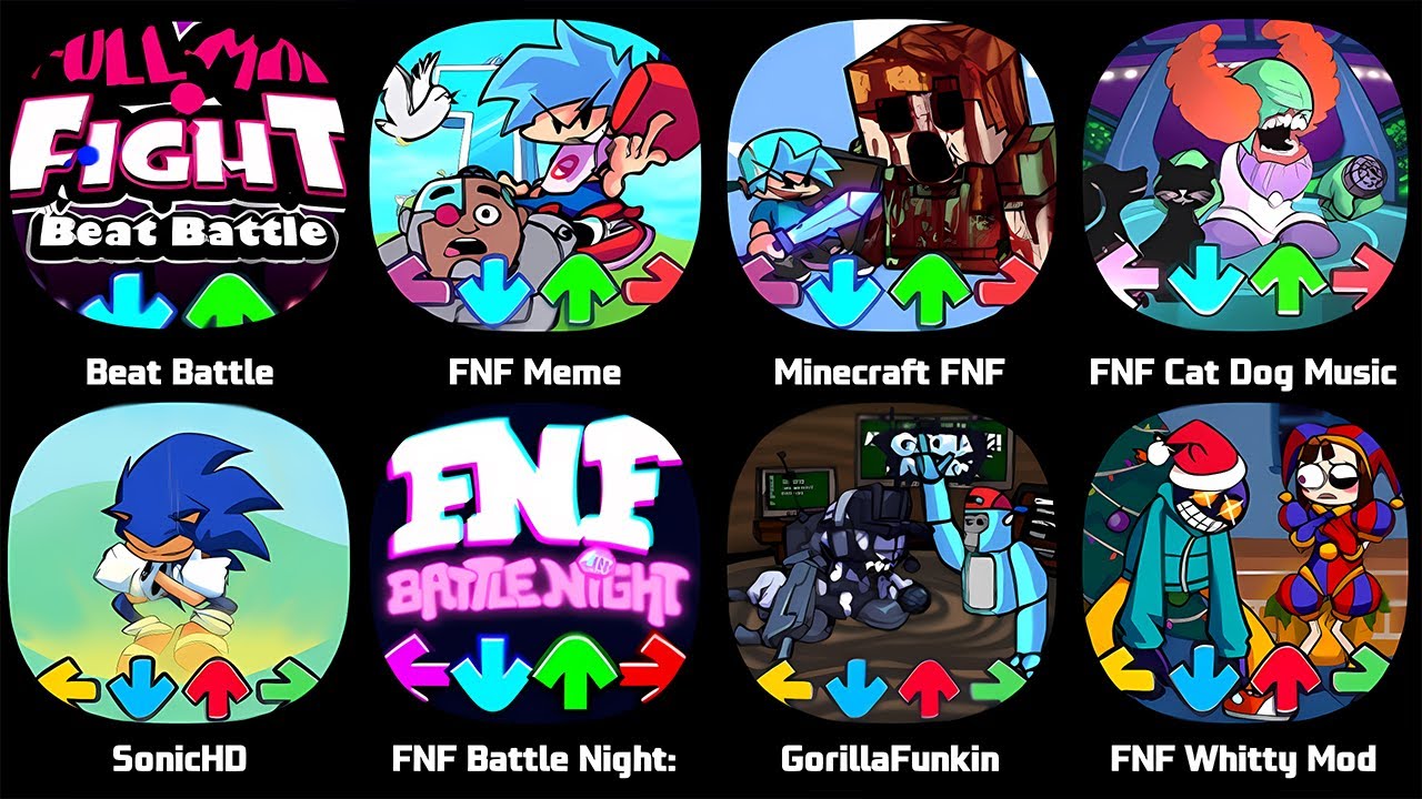 FNF Matt, Target Practice, Nightmare Run, Indie Cross, Impostor V4 ...