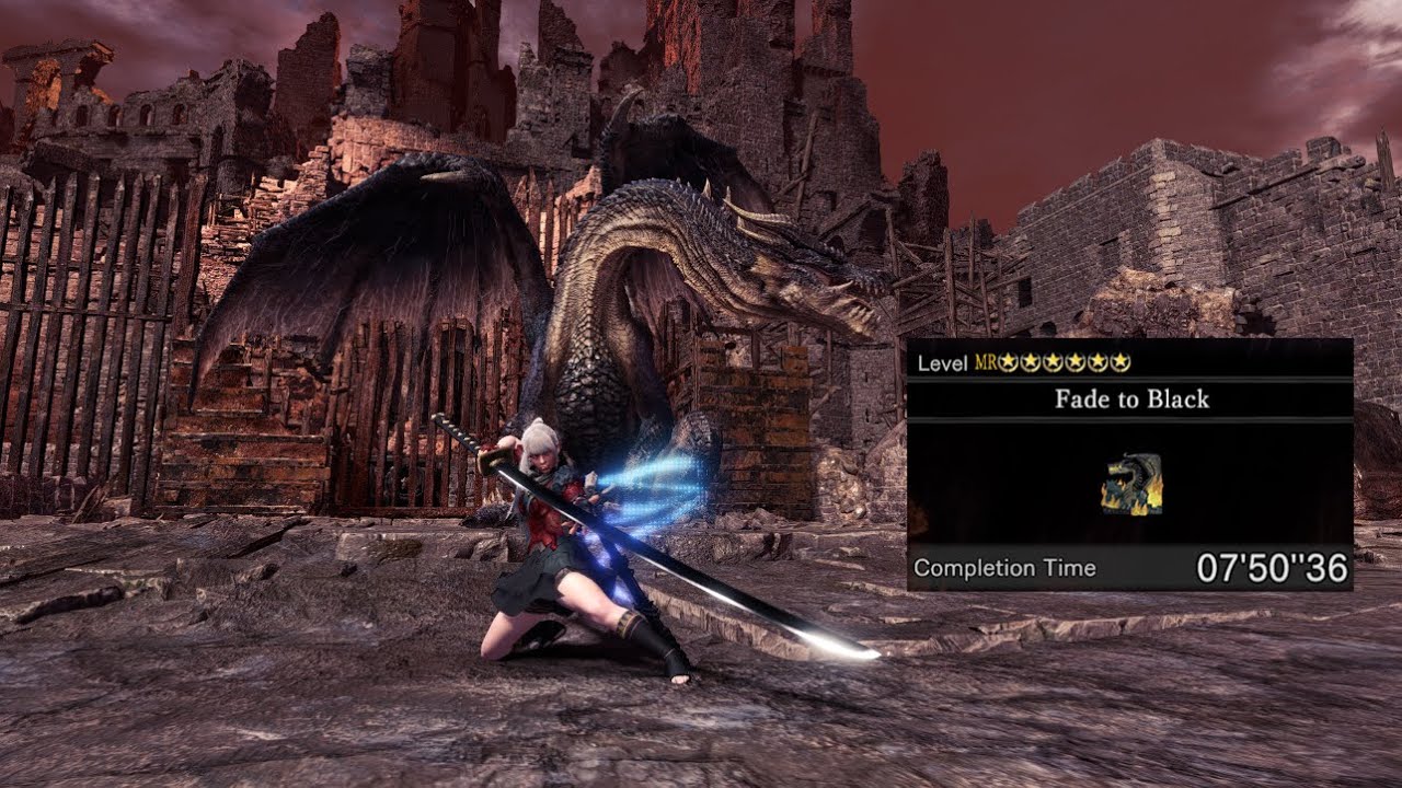 [MHW] Fatalis | Solo | 07'50"36 | Longsword | Freestyle - YouTube